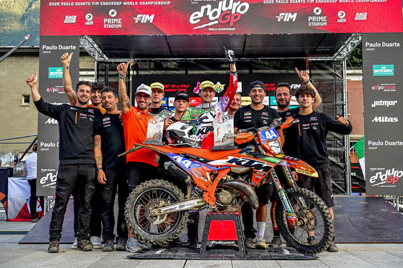 Große Emotionen für das KTM Pro Racing Team beim Italien GP der ...